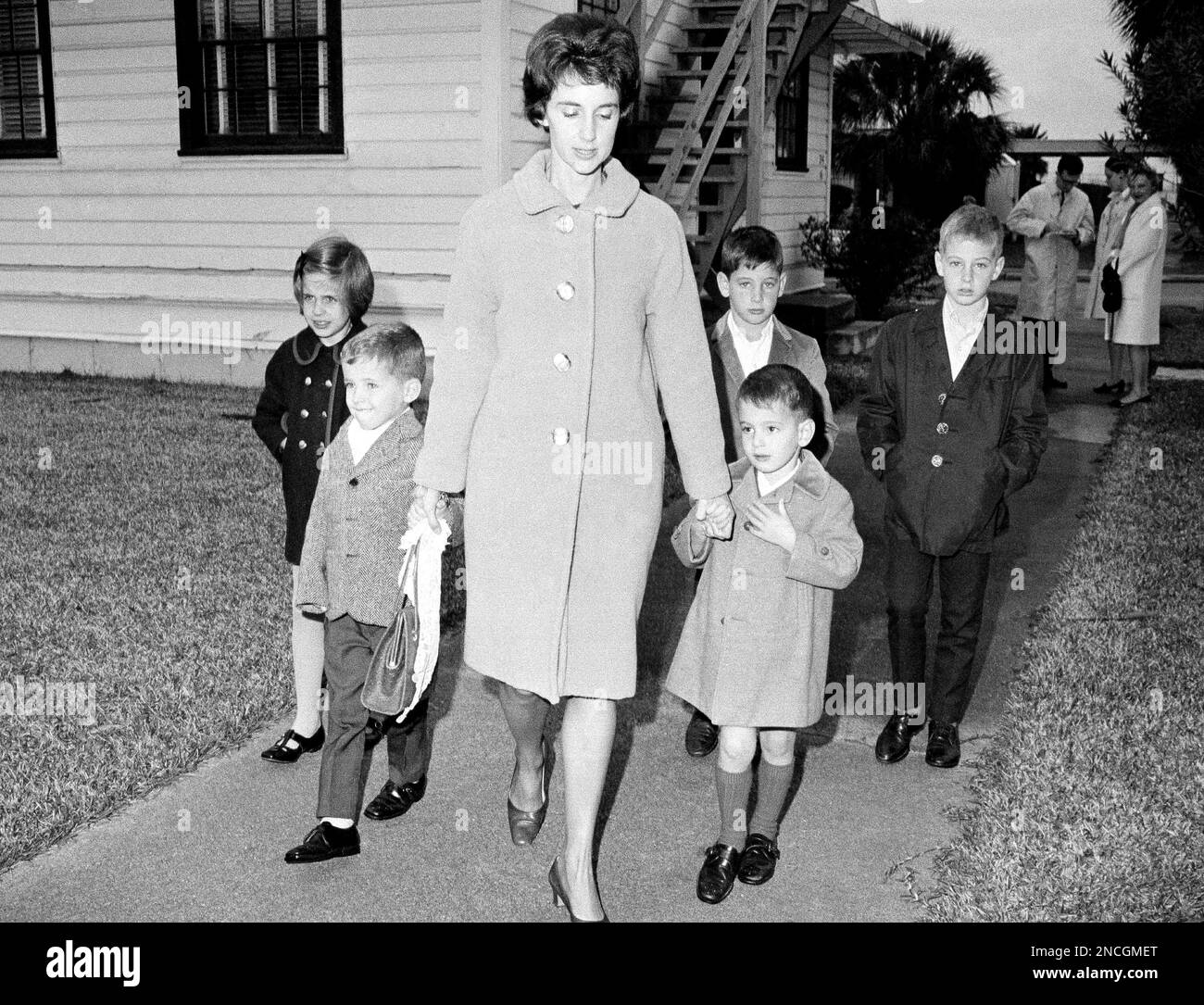 Valerie Anders, wife of Major William A. Anders, lunar module pilot on ...