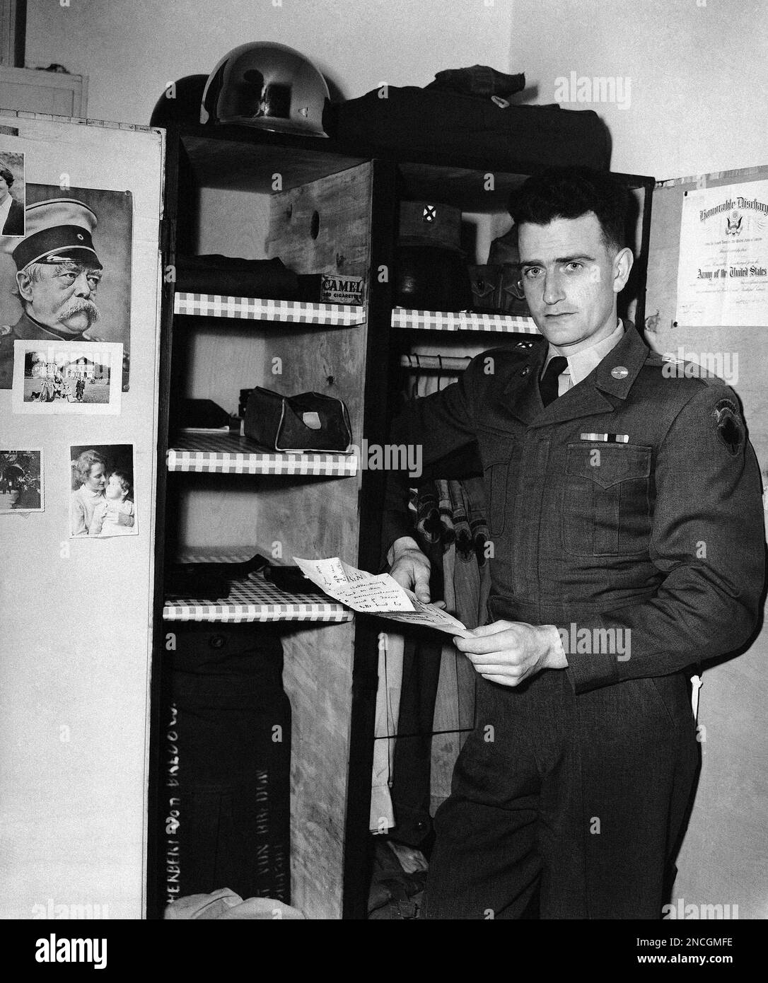 PFC. Herbert von Bredow probably is the only soldier in the United ...