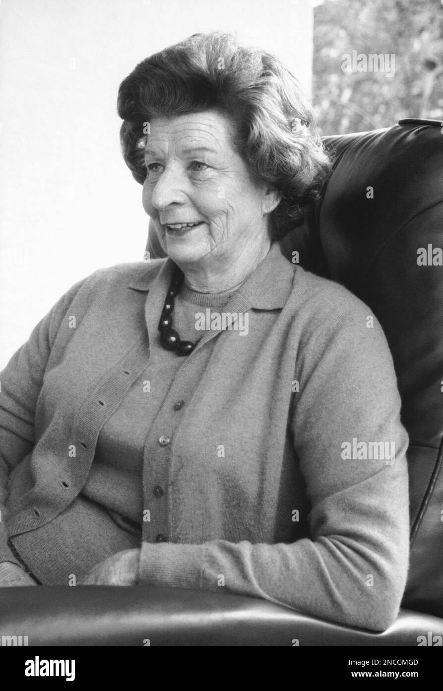 Mrs. Jean Sinclair, president of Black Sash in Johannesburg, South ...