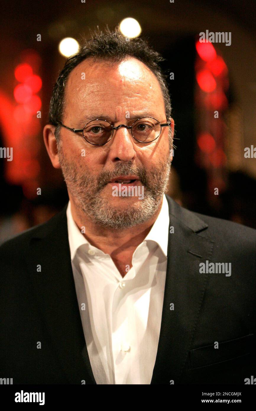 French actor Jean Reno arrives on the red carpet during the sixth day ...