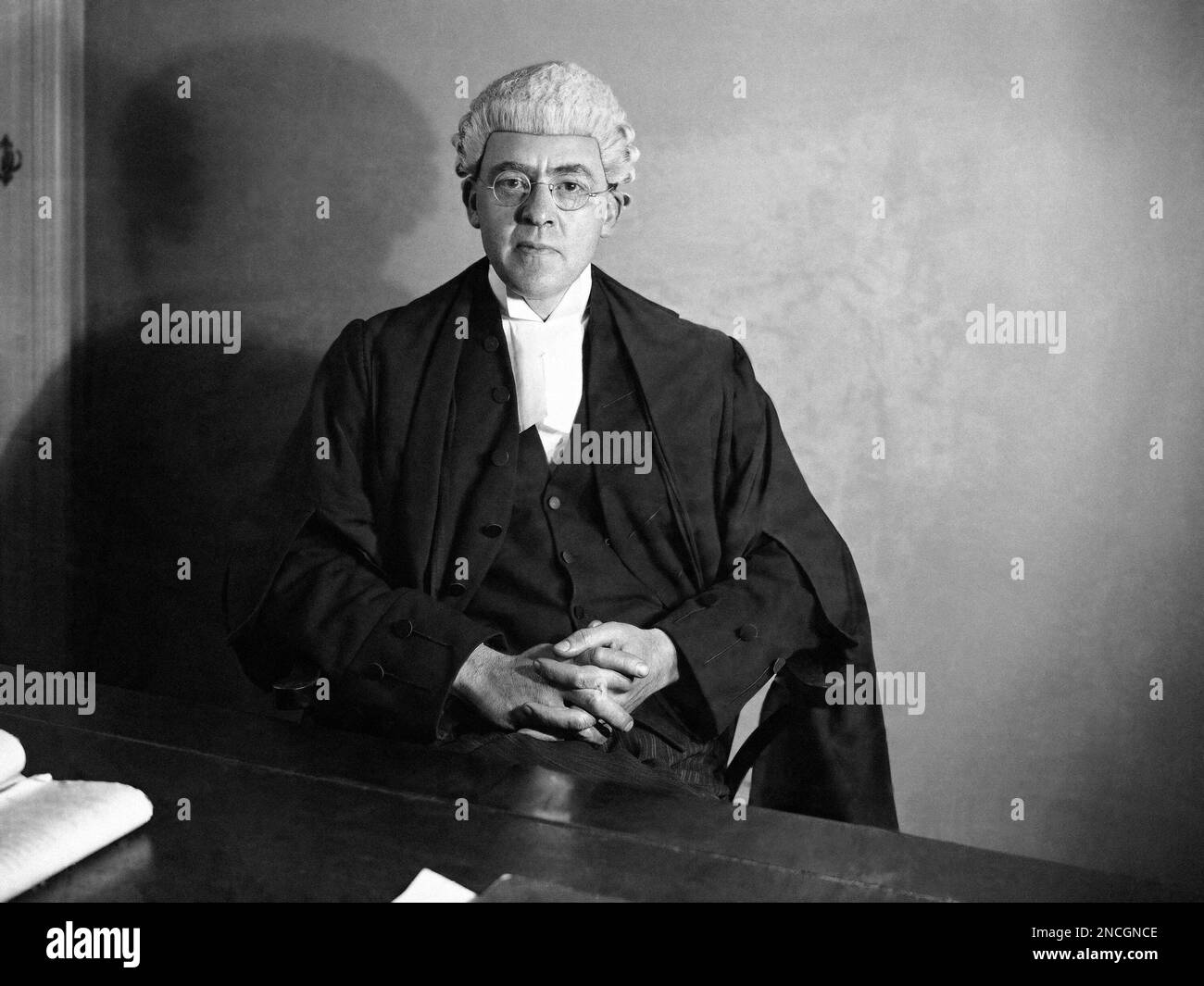 Richard Stafford Cripps, photographed in his robes on Oct. 21, 1930. He ...