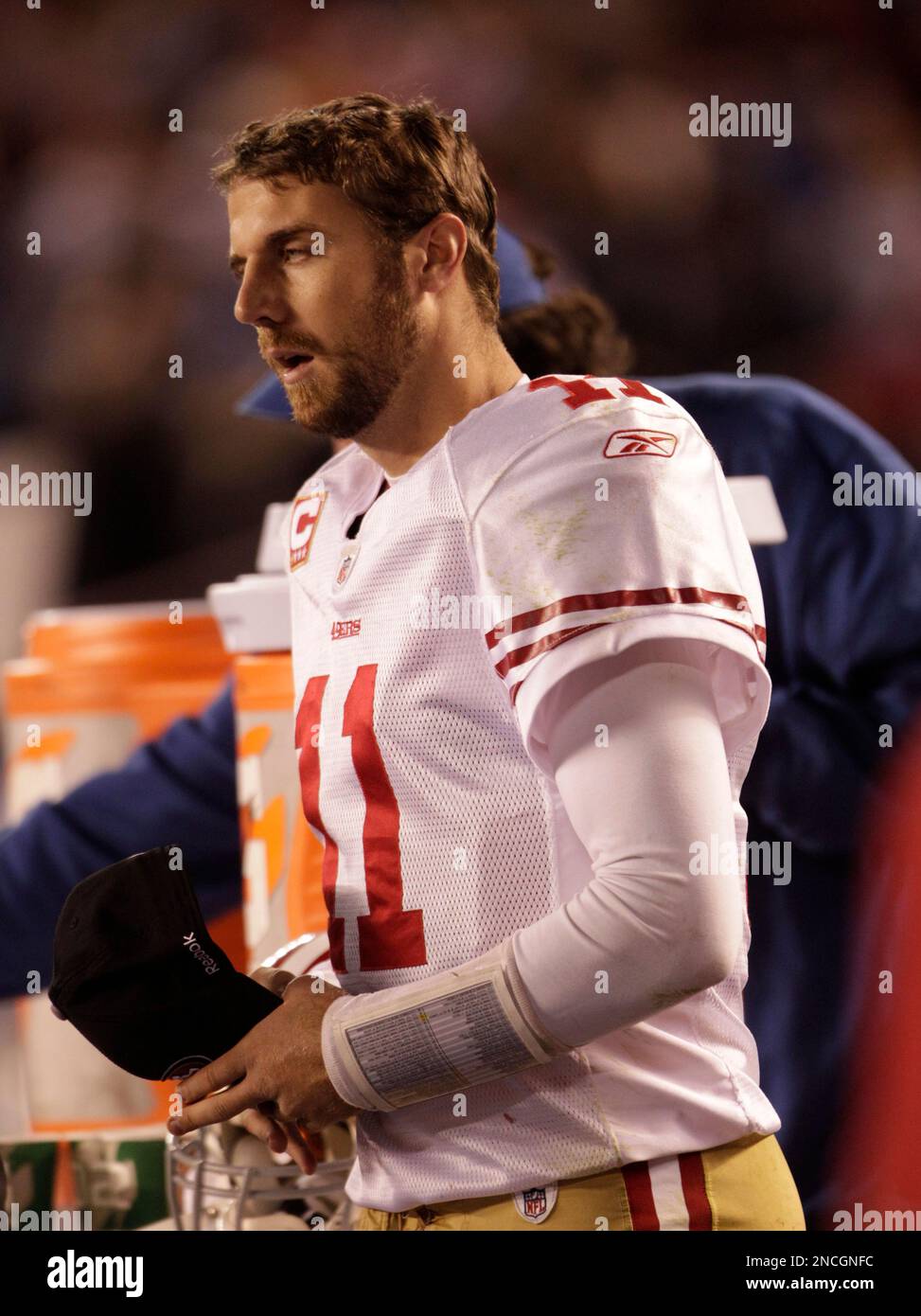 San Francisco 49ers quarterback Alex Smith during an NFL football game ...