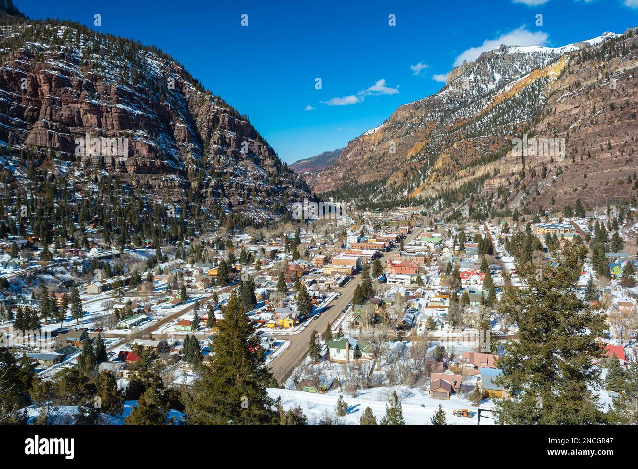 Ouray, colorado snow hi-res stock photography and images - Alamy
