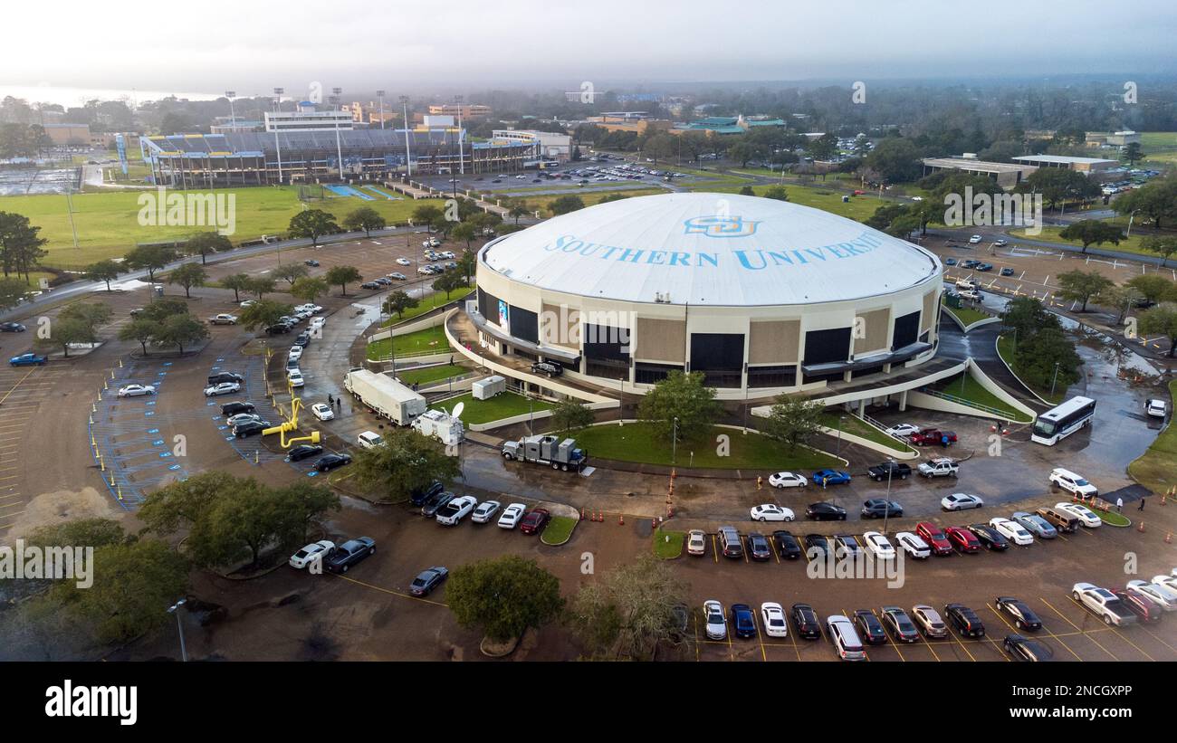 Baton Rouge, LA - January 2023: F. G. Clark Activity Center on the ...