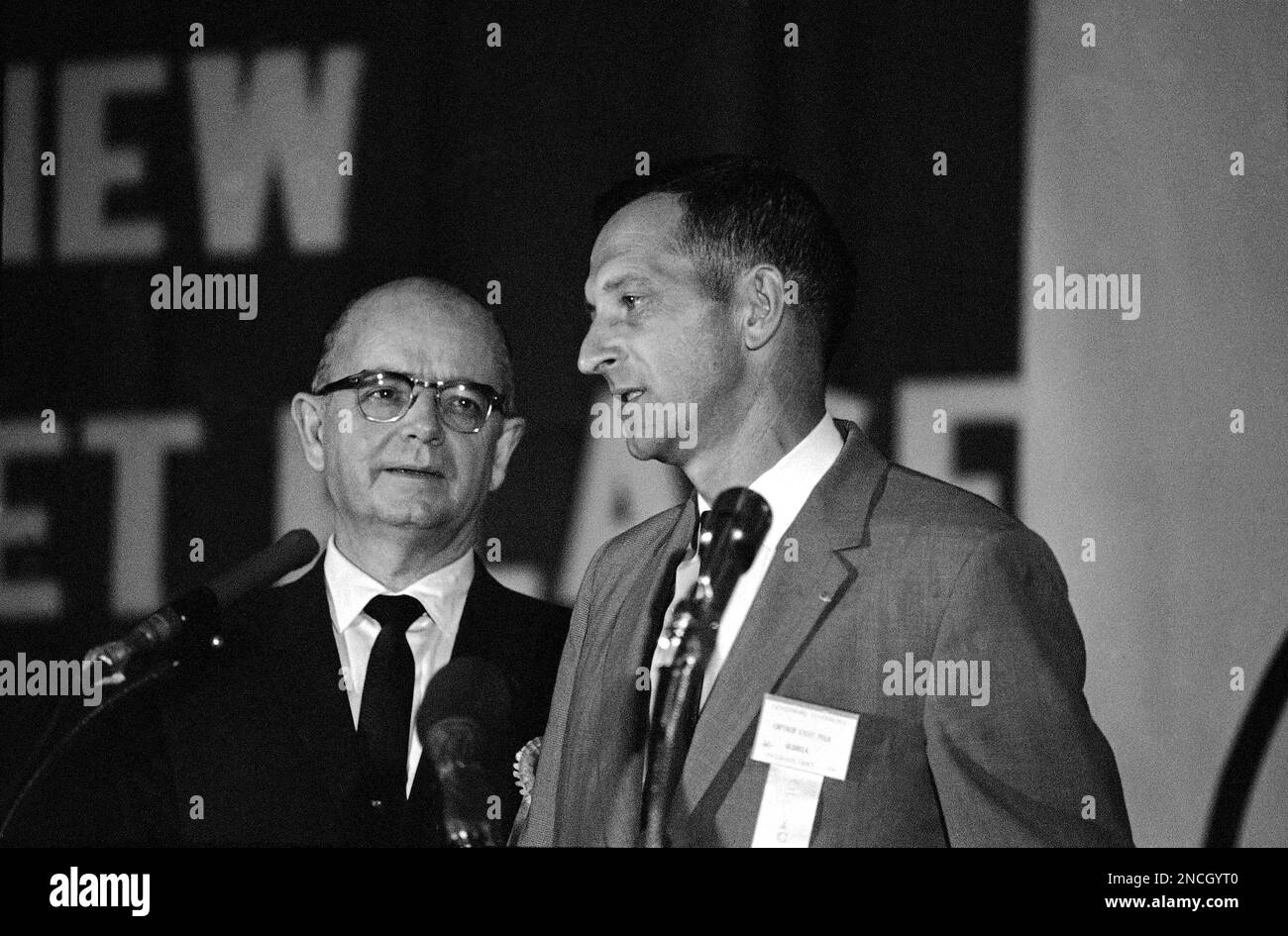 Gov. Lester Maddox of Georgia, left, and his security guard, Capt ...