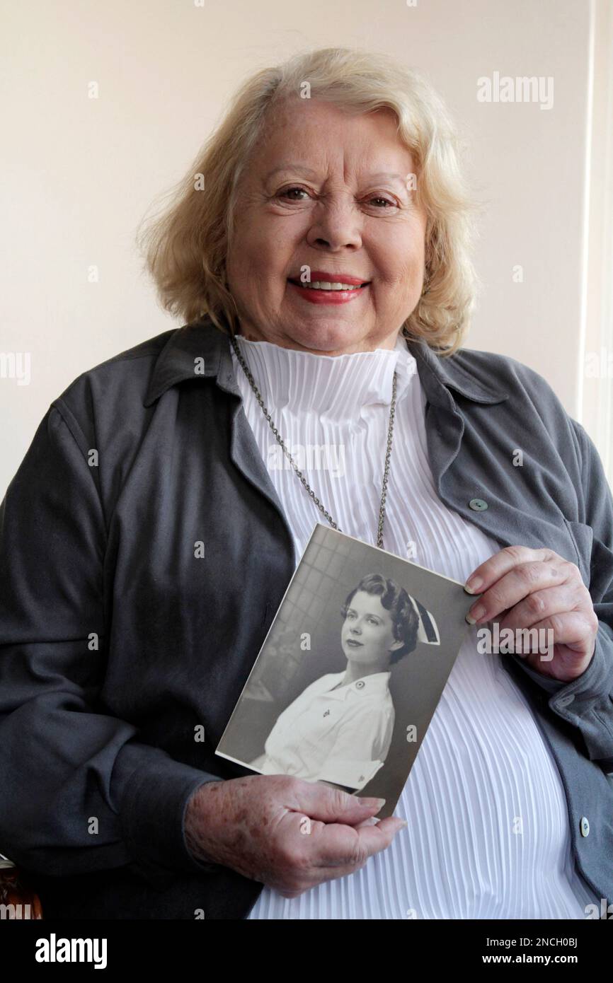 In this Dec. 14, 2010 photo, Eileen Bonner poses for a portrait holding ...