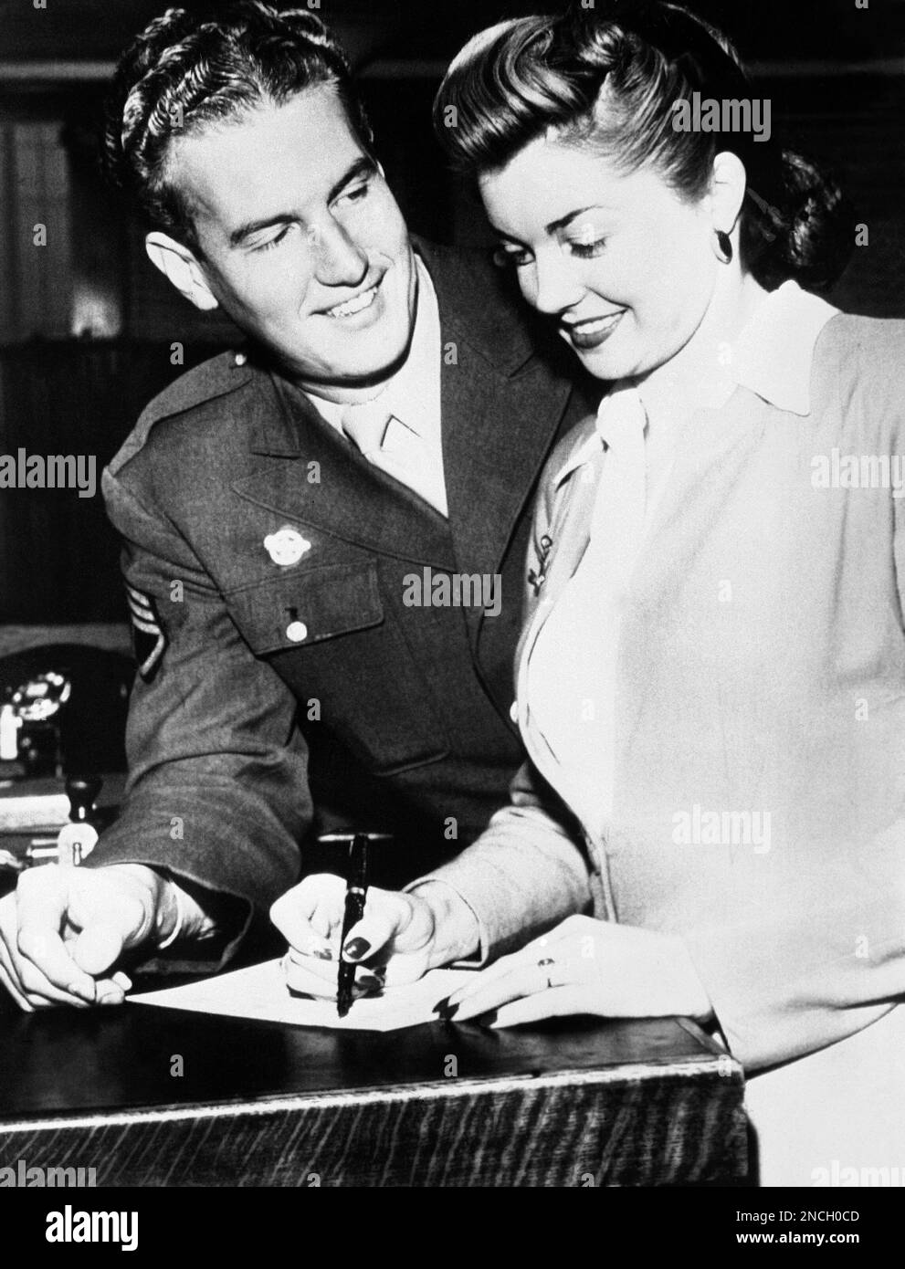 Esther Williams, famous American swimmer who has become a star of the ...