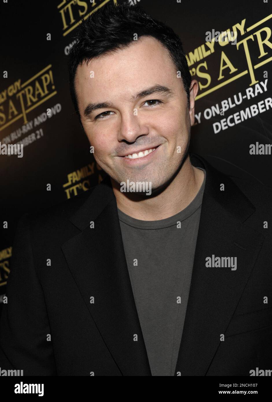 Actor and Family Guy creator Seth MacFarlane arrives at the Blu-ray and ...