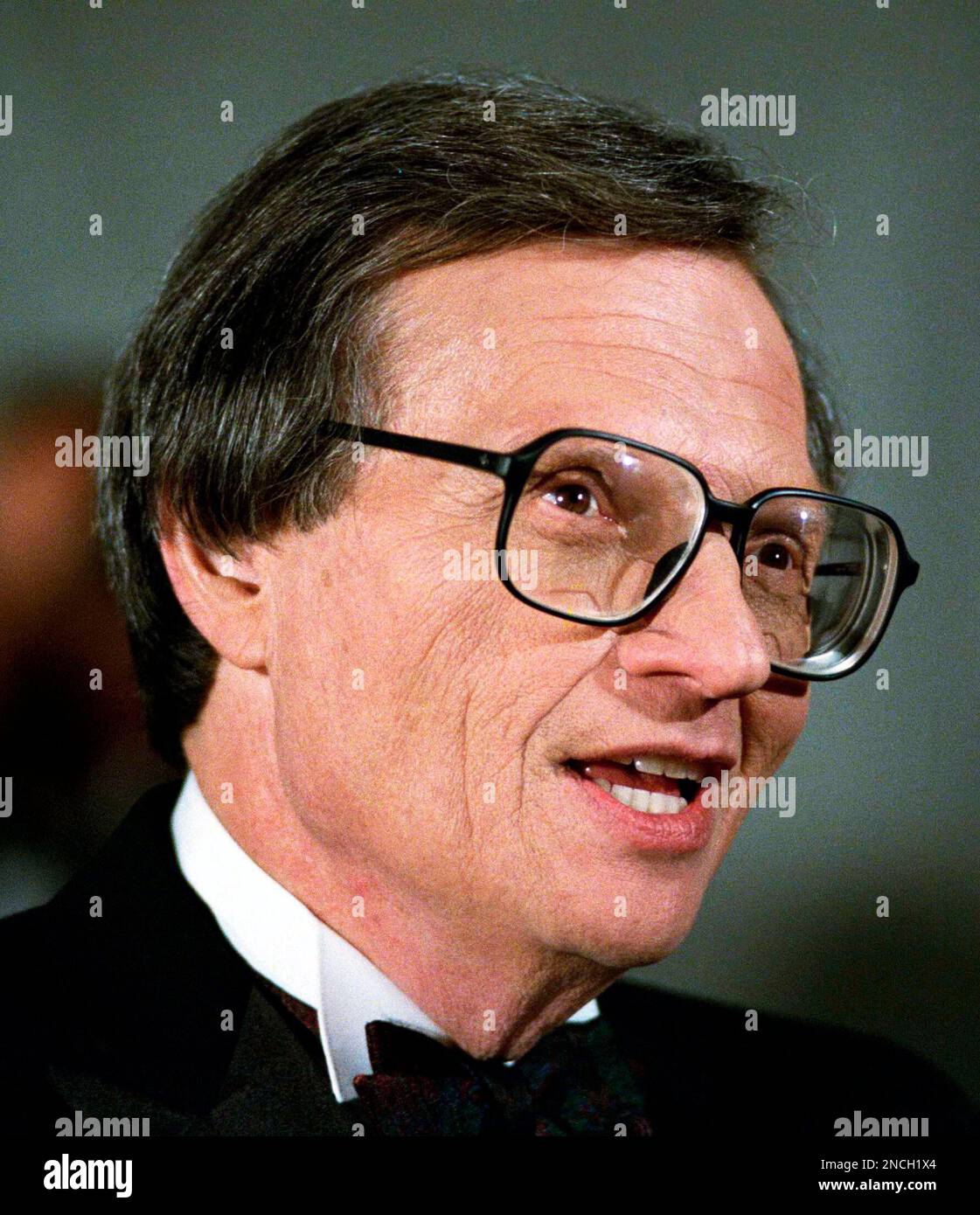 FILE - In this Jan. 8, 1989 file photo, television talk show host Larry ...