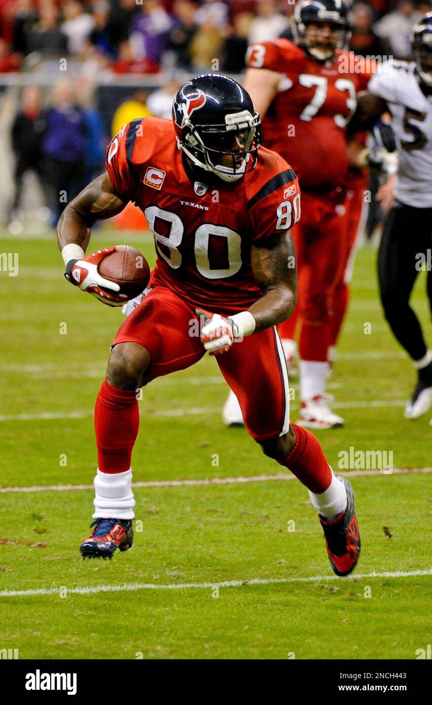 Houston Texans' Andre Johnson during the fourth quarter of an NFL ...