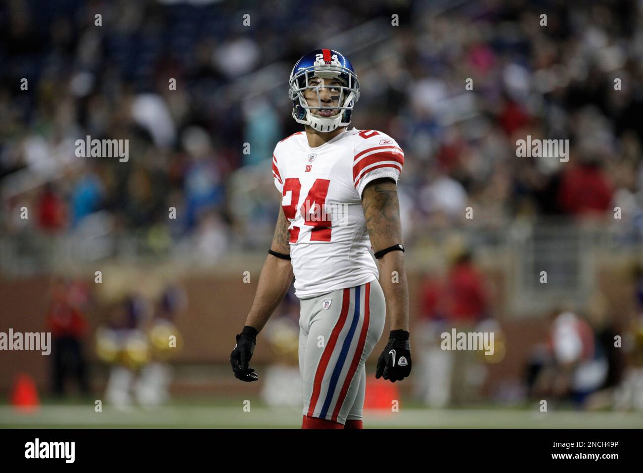 New York Giants' Terrell Thomas in the second half of an NFL football ...