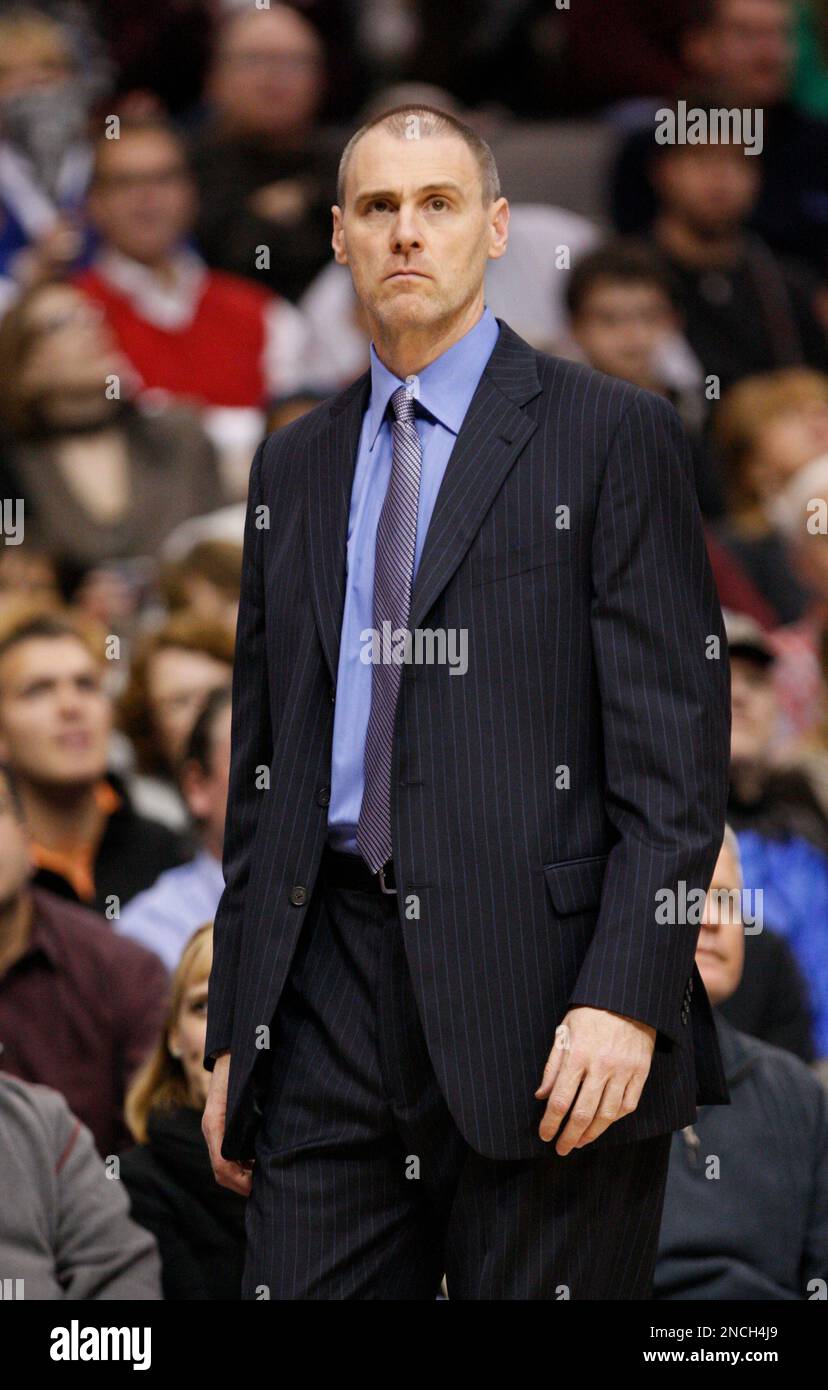 Dallas Mavericks head coach Rick Carlisle during the fourth quarter of ...