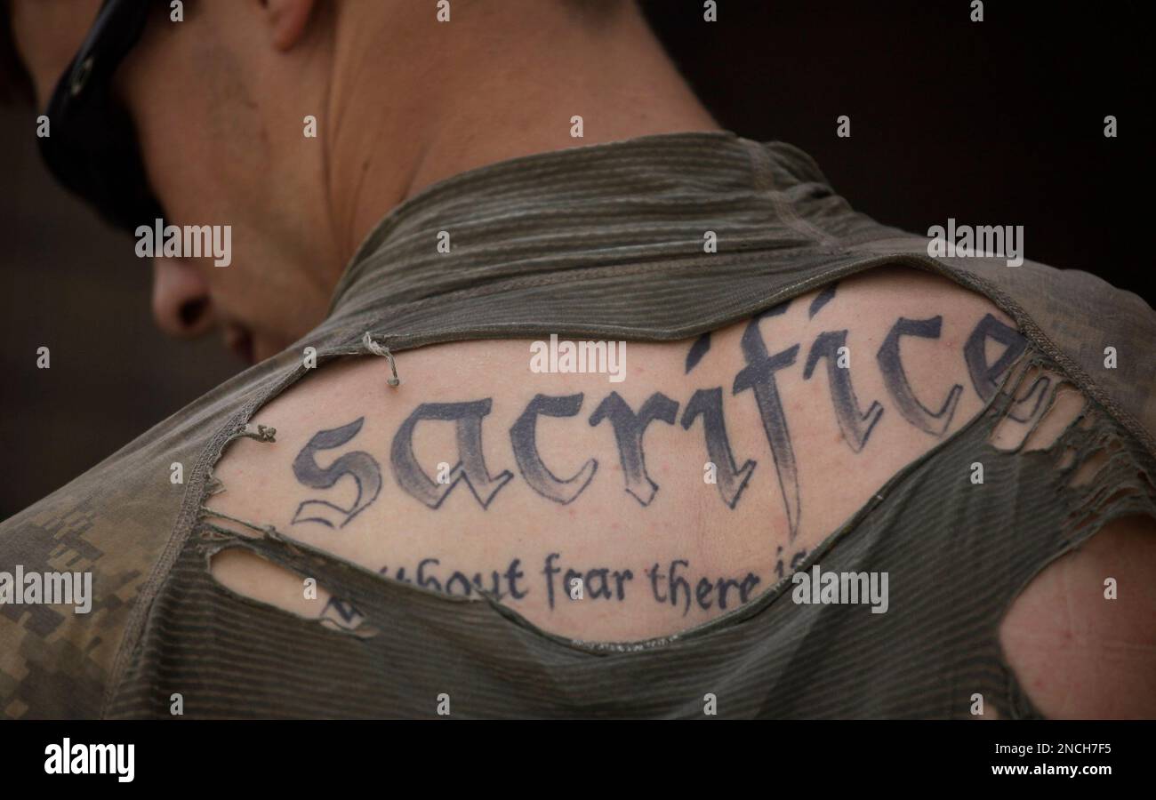 Army Infantry Logo Tattoo