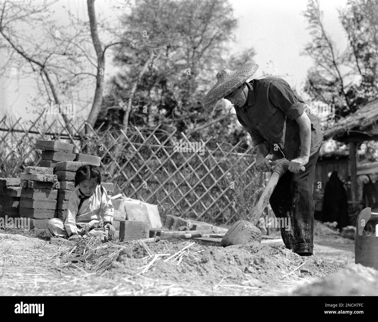 Betty Soo Hoo and Gregory Peck in a scene from “Keys of The Kingdom ...