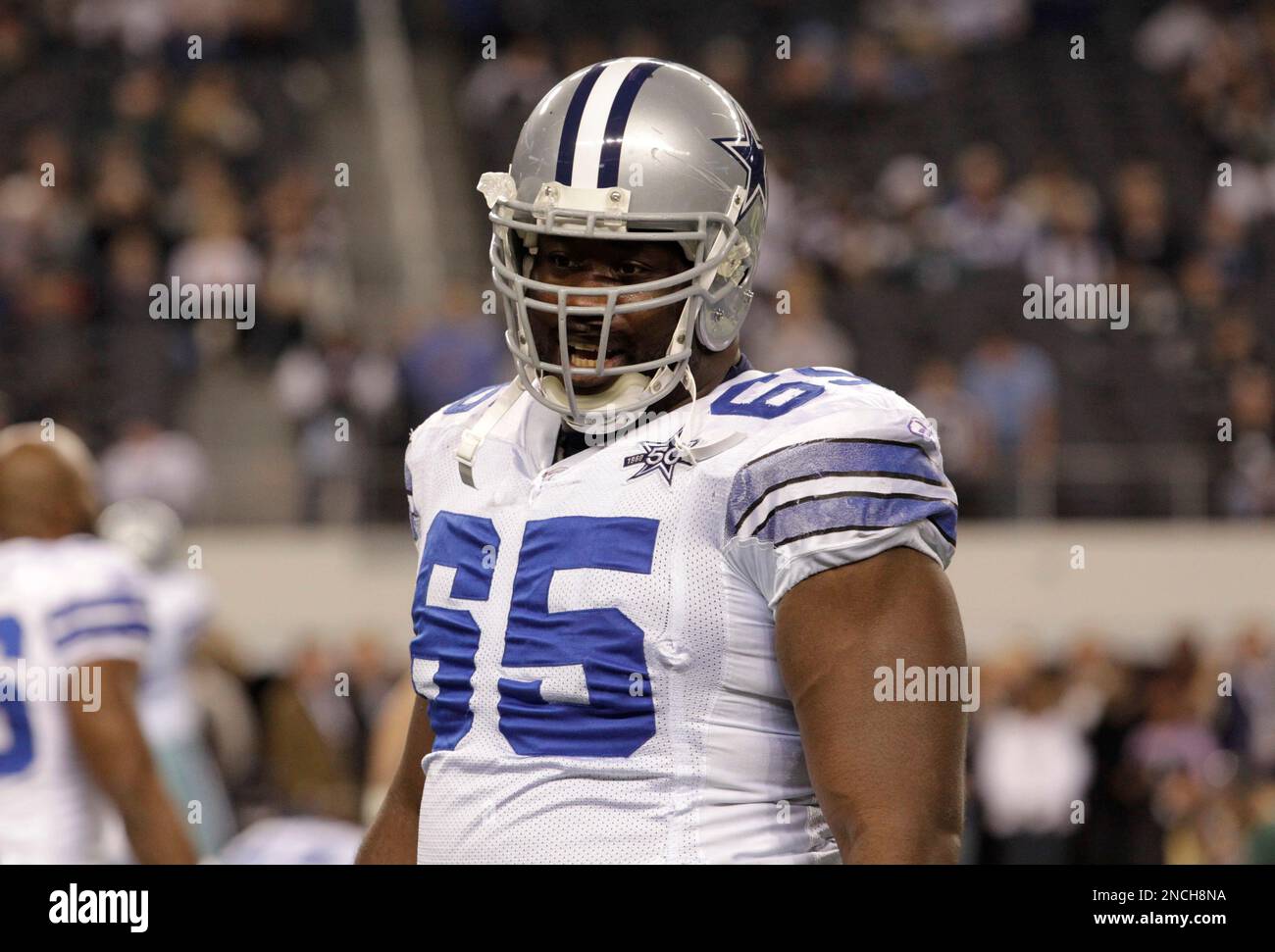 Dallas Cowboys center Andre Gurode (65) before an NFL football game ...