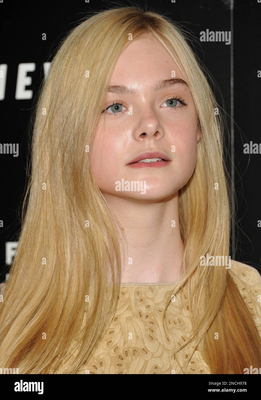 Actress Elle Fanning attends the premiere of 'Somewhere' at the Tribeca ...