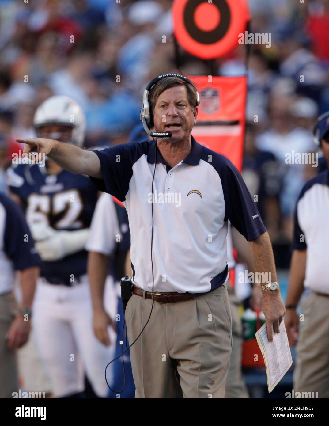 San Diego Chargers head coach Norv Turner during the second half of an ...