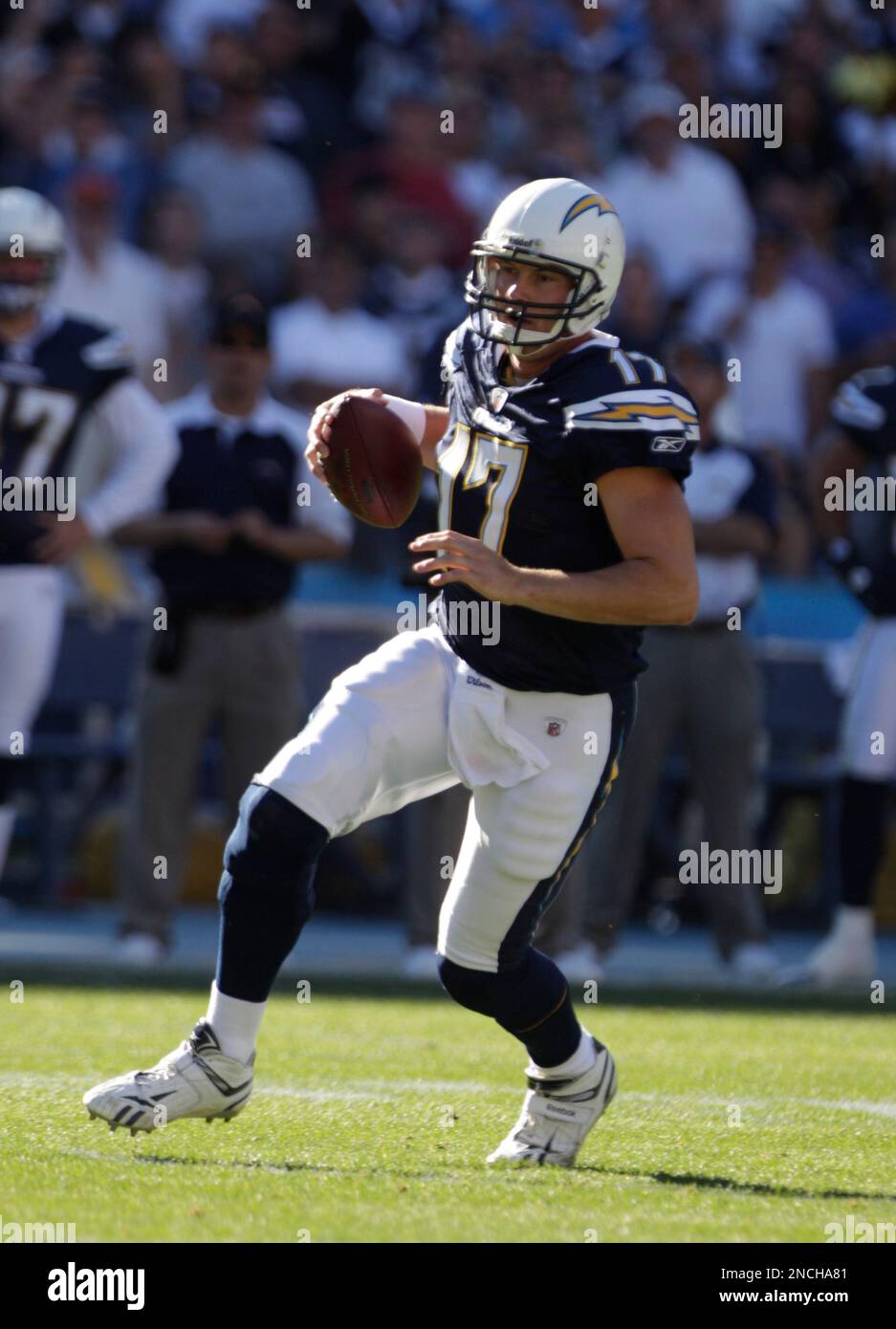 San Diego Chargers quarterback Philip Rivers during the first half of ...