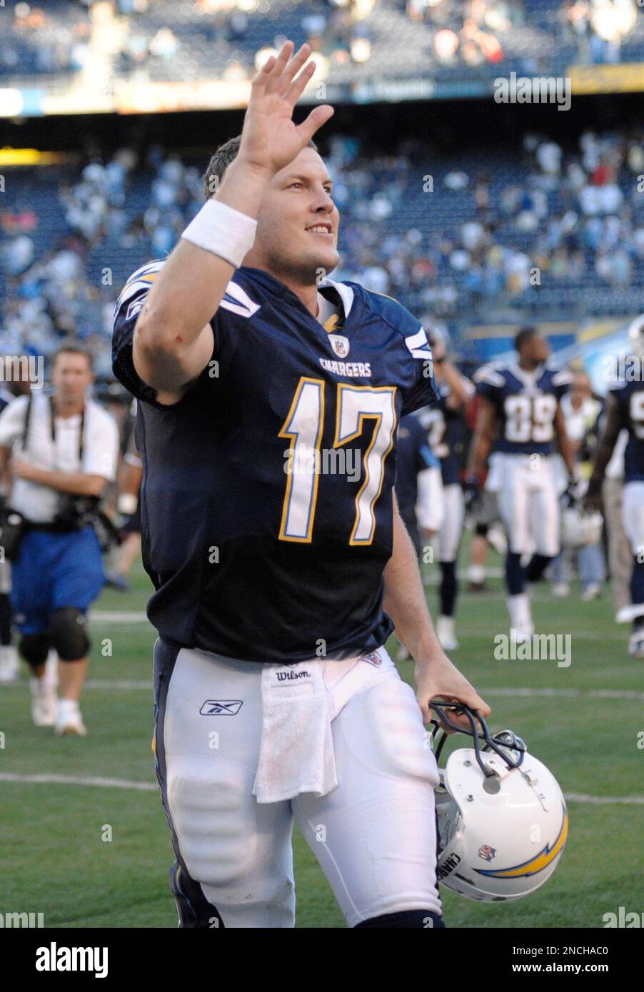 San Diego Chargers quarterback Philip Rivers during an NFL football ...