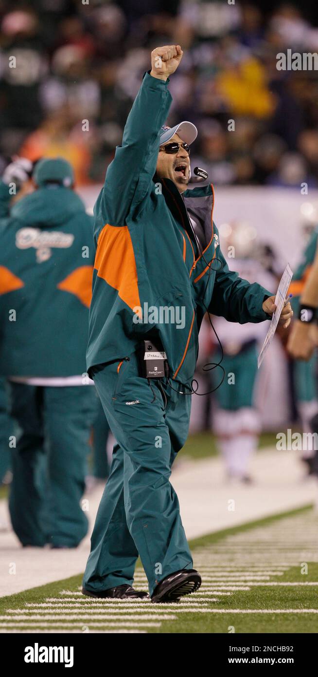 Miami Dolphins head coach Tony Sparano during the first quarter of an ...