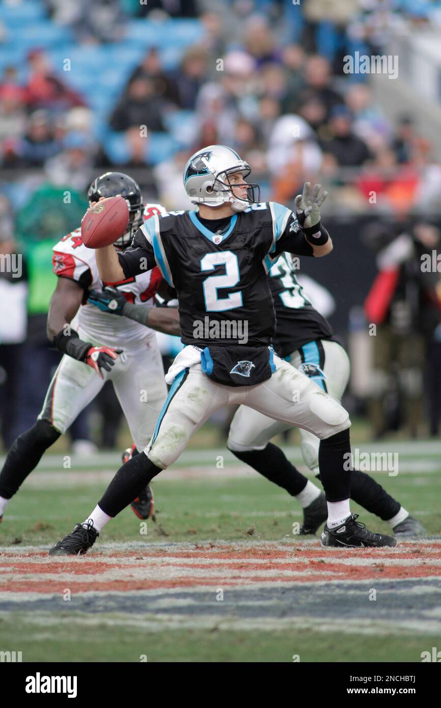 Carolina Panthers quarterback Jimmy Clausen (2) during the second half ...