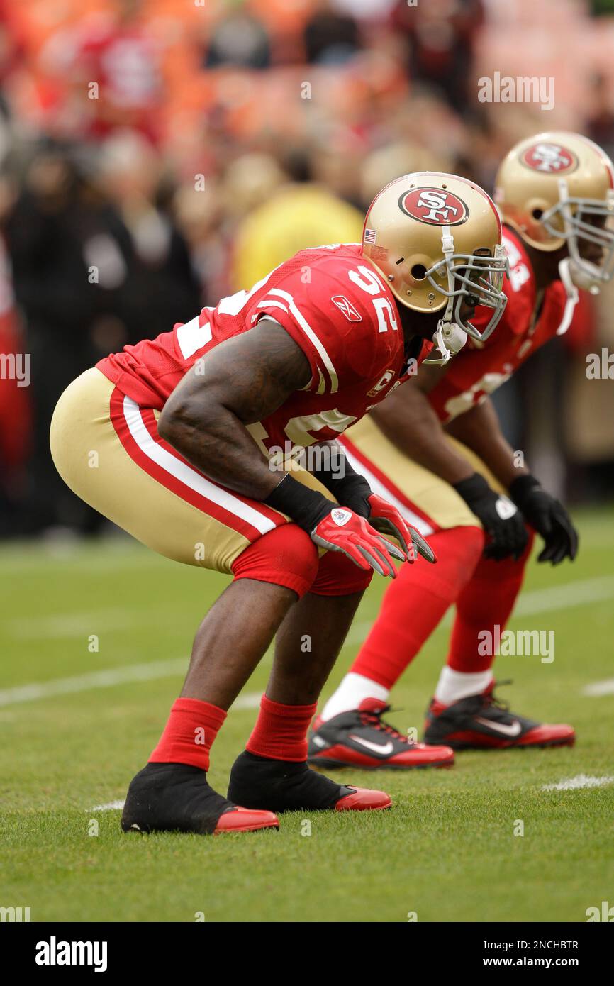 San Francisco 49ers linebacker Patrick Willis (52) before an NFL ...