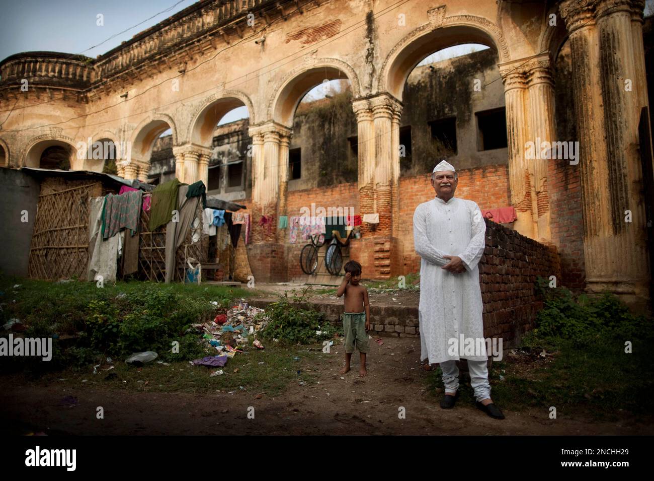 In this photo taken on Thursday, Oct. 21, 2010, Ibrahim Ali Khan stands ...