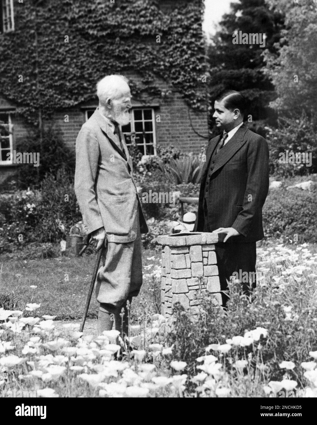 George Bernard Shaw, lovable Irish Author, playwright and sage ...