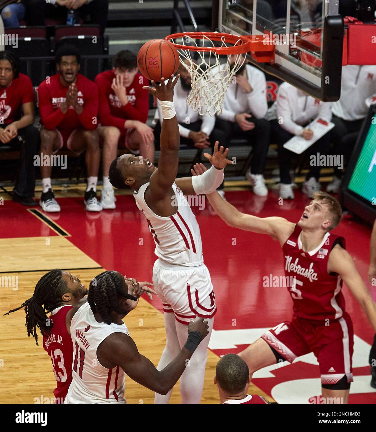 Piscataway, New Jersey, USA. 14th Feb, 2023. Rutgers Scarlet Knights ...