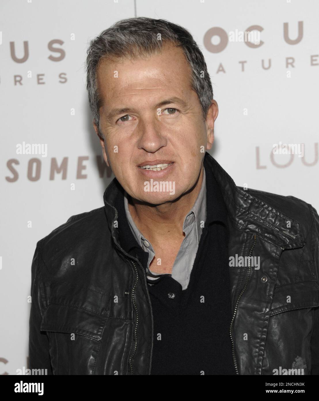 Photographer Mario Testino arrives at the premiere of the feature film ...