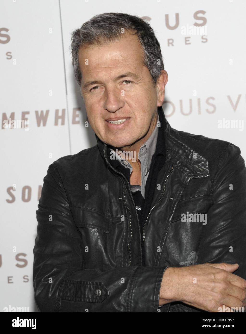 Photographer Mario Testino arrives at the premiere of the feature film ...