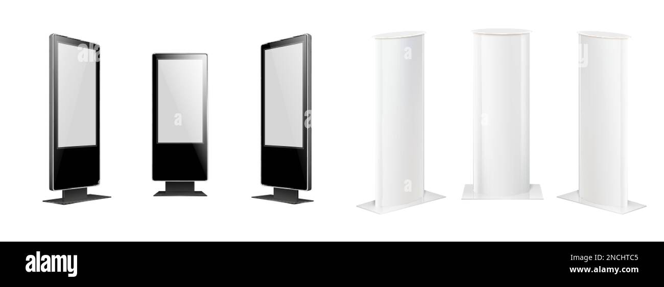 Mockup billboard vertical Stock Vector Images - Alamy