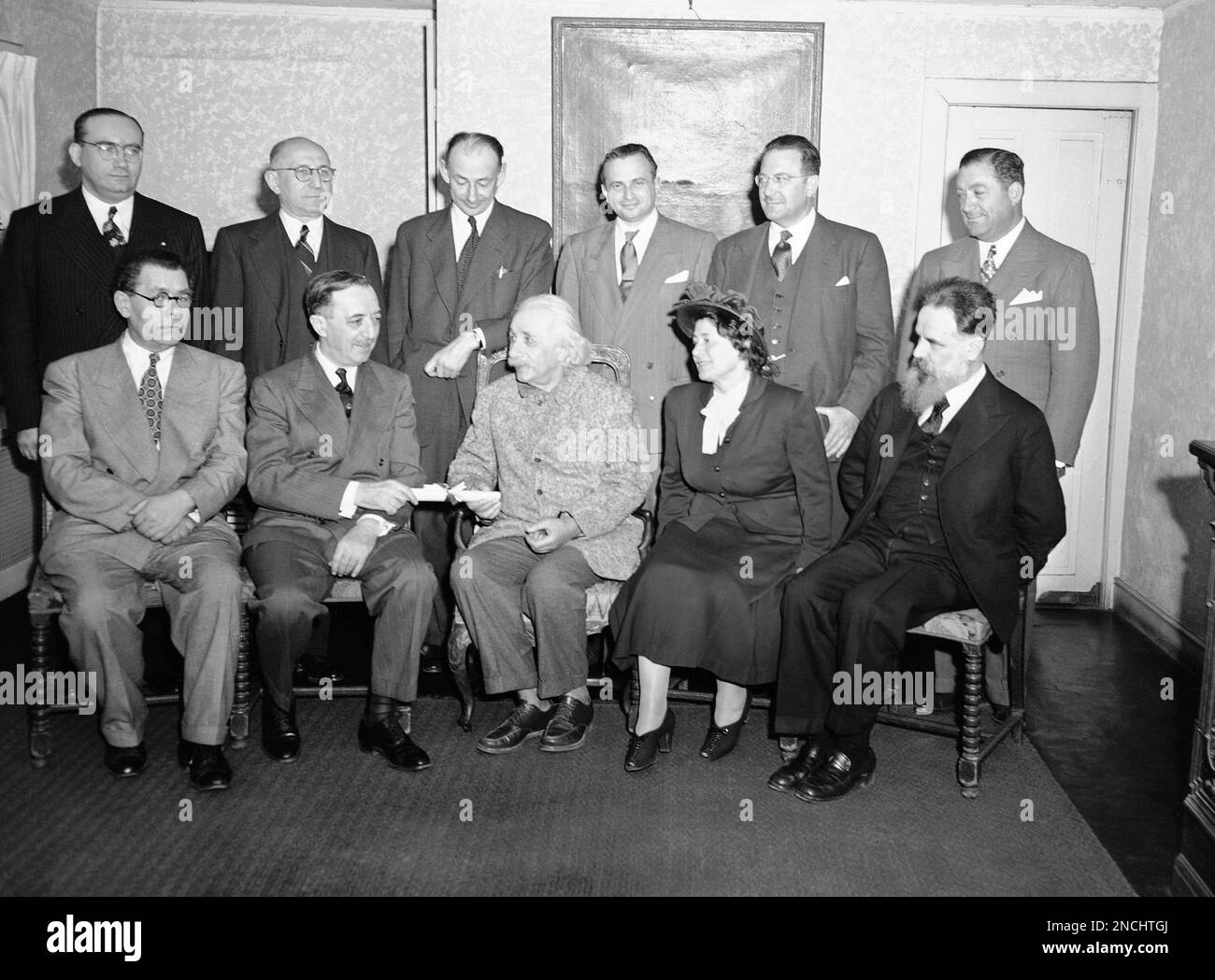 Prof. Albert Einstein receiving honorary PhD from Hebrew University of ...