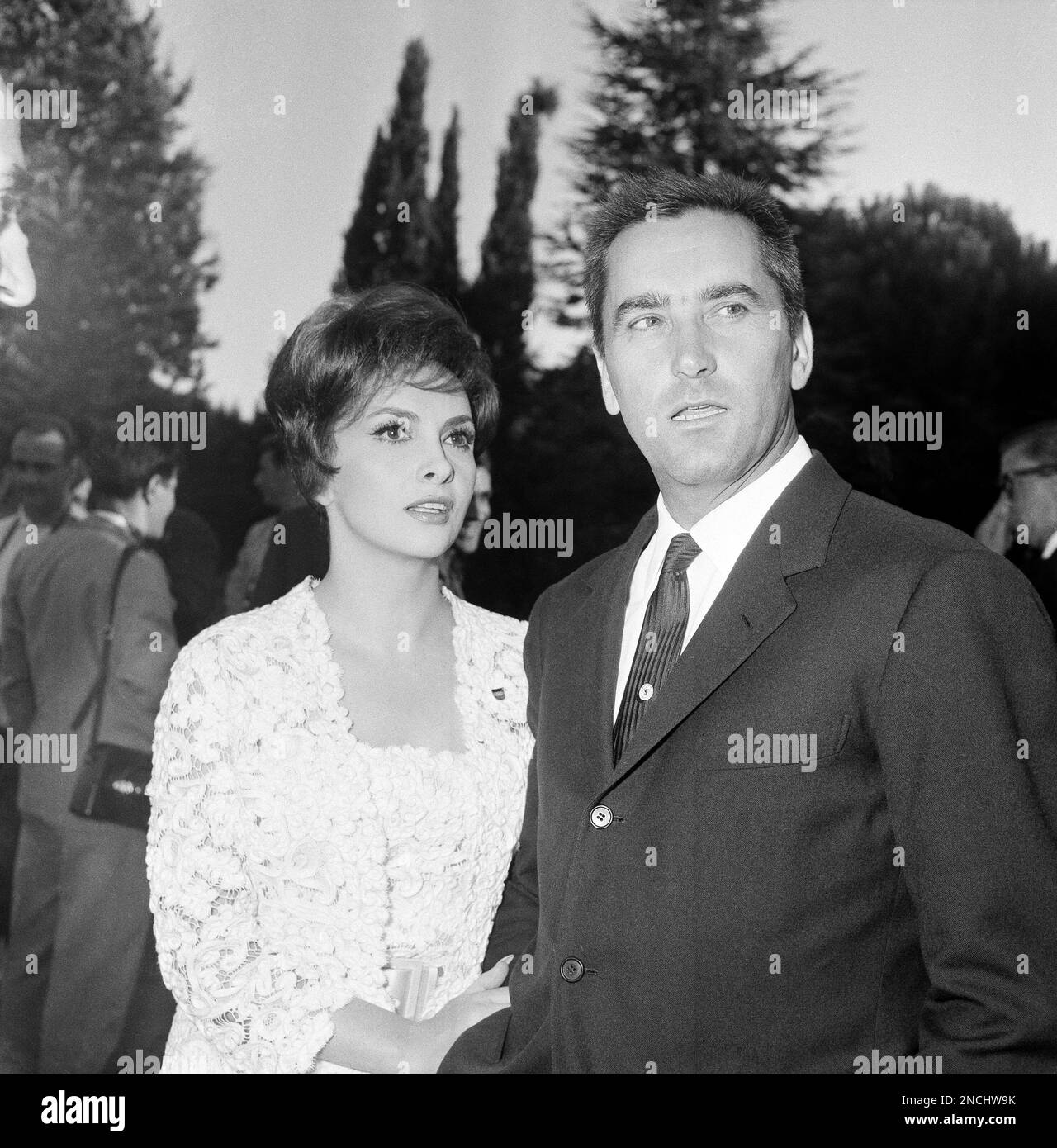 Italian movie star Gina Lollobrigida and her husband, Yugoslav-born Dr ...