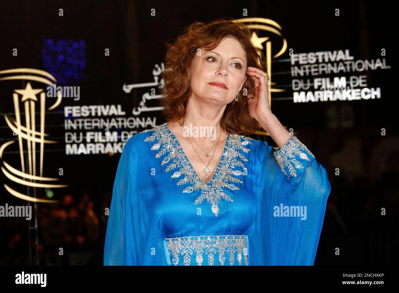 U.S. actress Susan Sarandon arrives for a tribute to U.S. actor Harvey ...