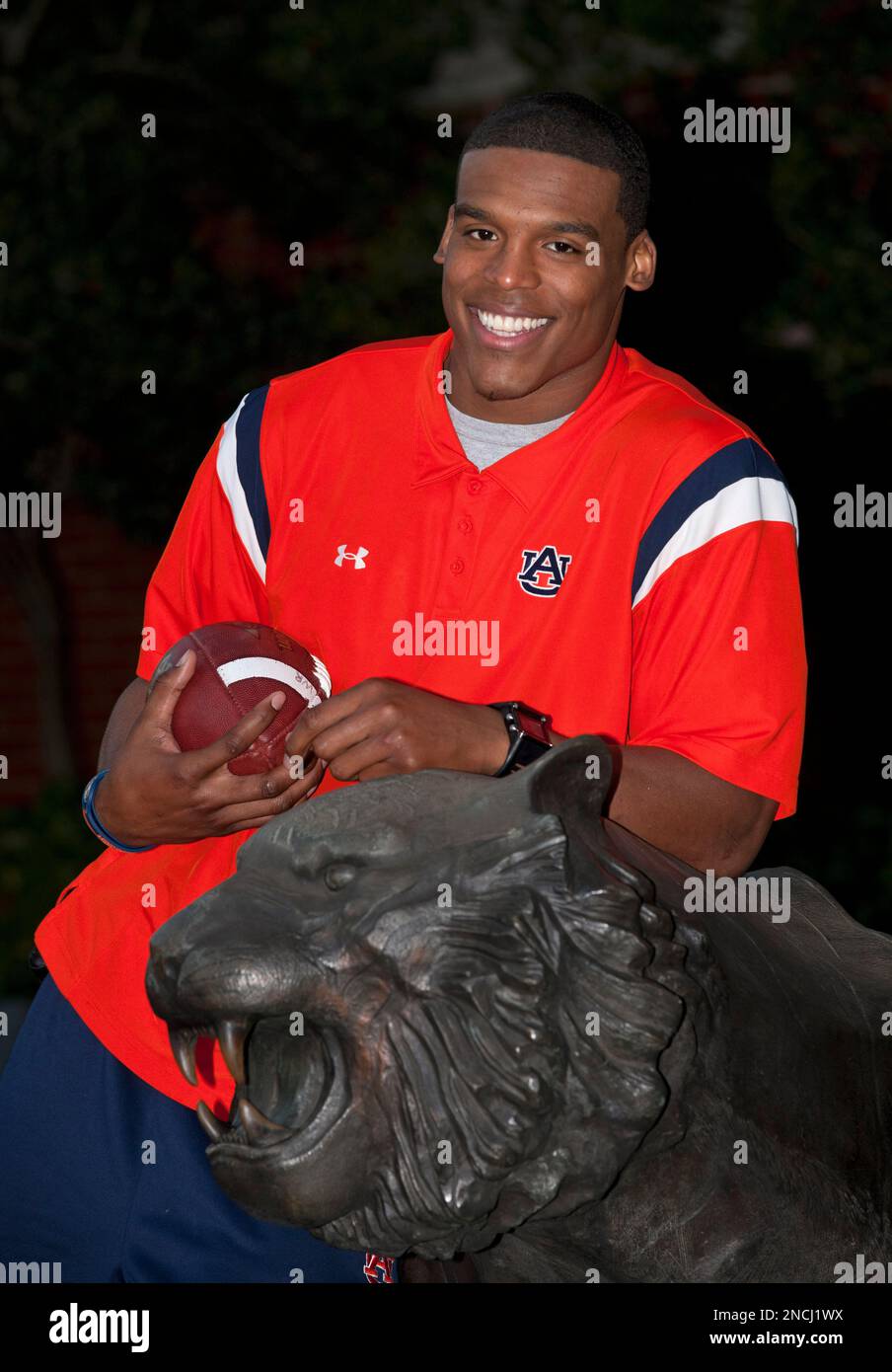 Auburn quarterback Cameron Newton is pictured at the university in ...