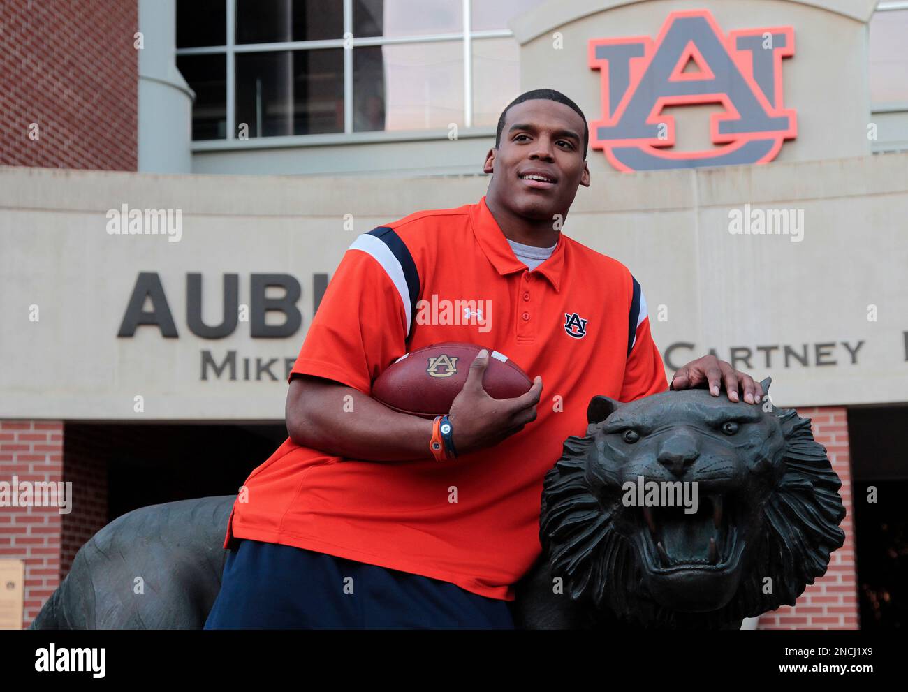 Auburn quarterback Cameron Newton is pictured at the university in ...