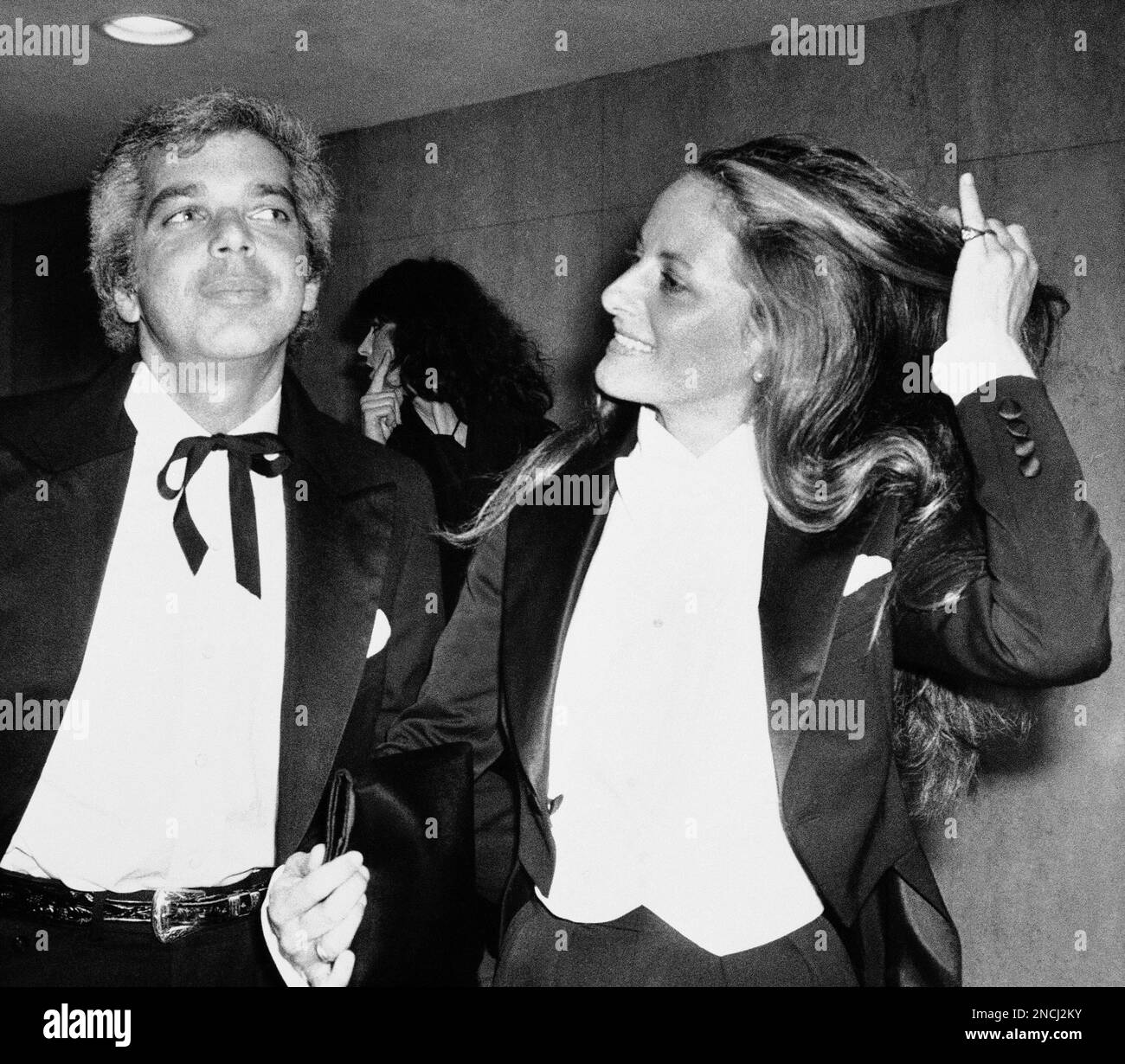 Ralph Lauren and his wife Ricky arrive for the Coty Awards gala in New ...