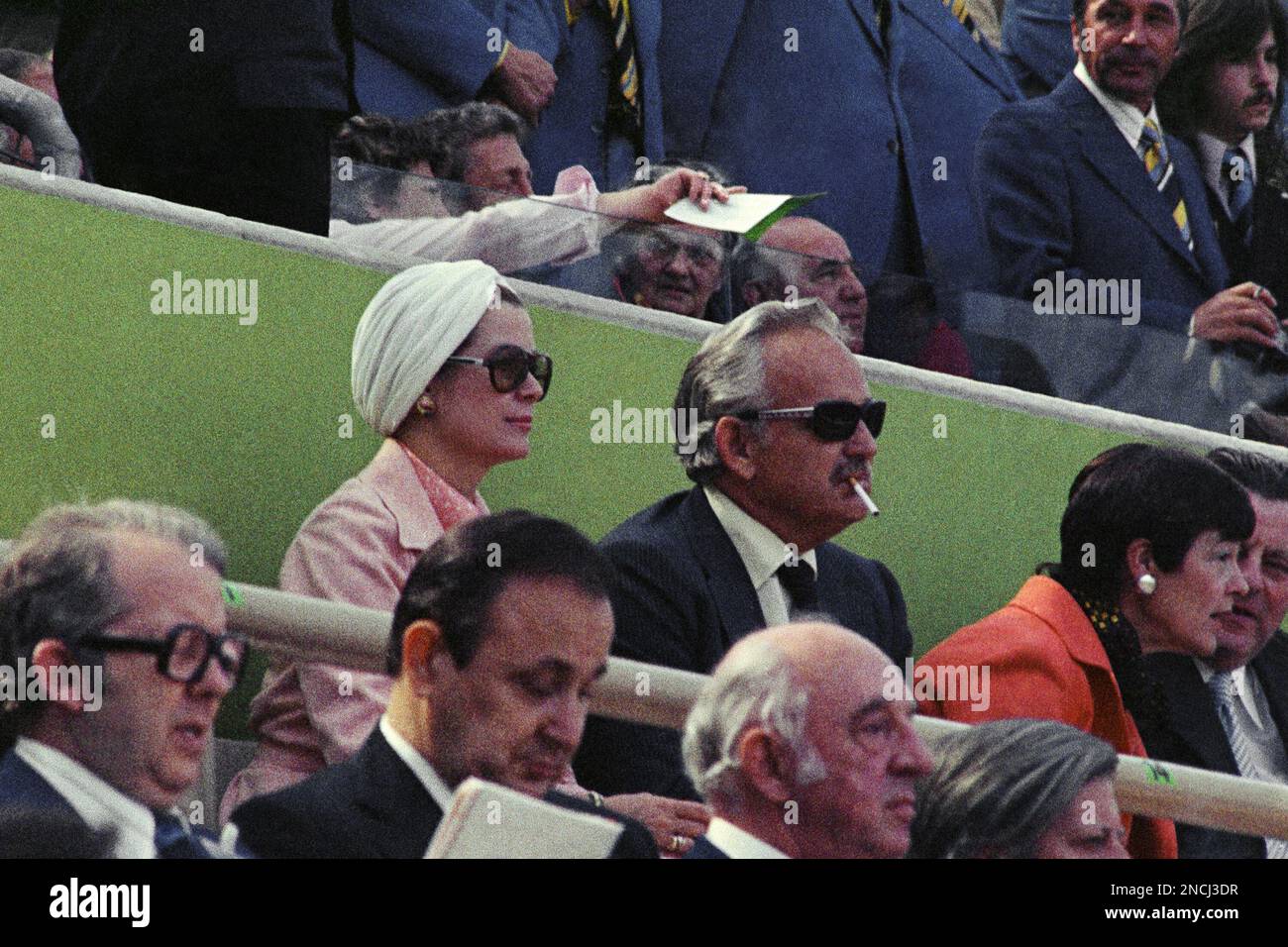 Princess Gracia Patricia of Monaco (former US actress Grace Kelly) and ...