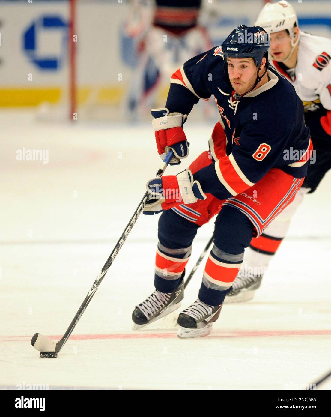 Brandon Prust Rangers Jersey