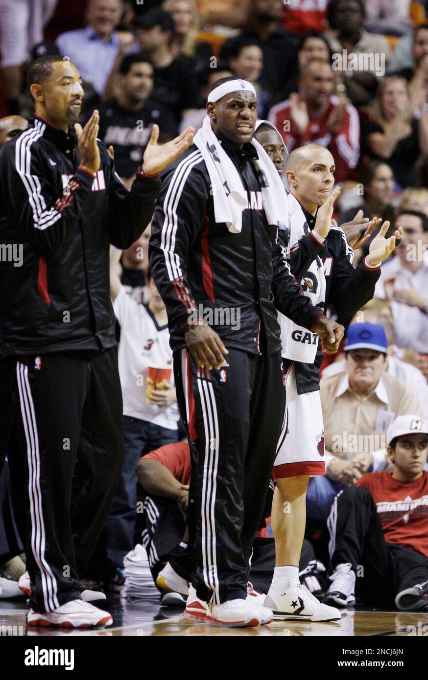 Juwan Howard Heat Bench