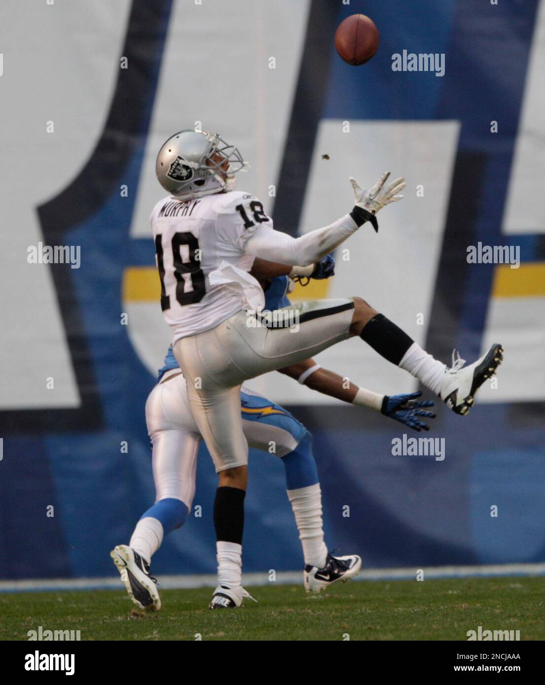 Oakland Raiders wide receiver Louis Murphy during their NFL football ...