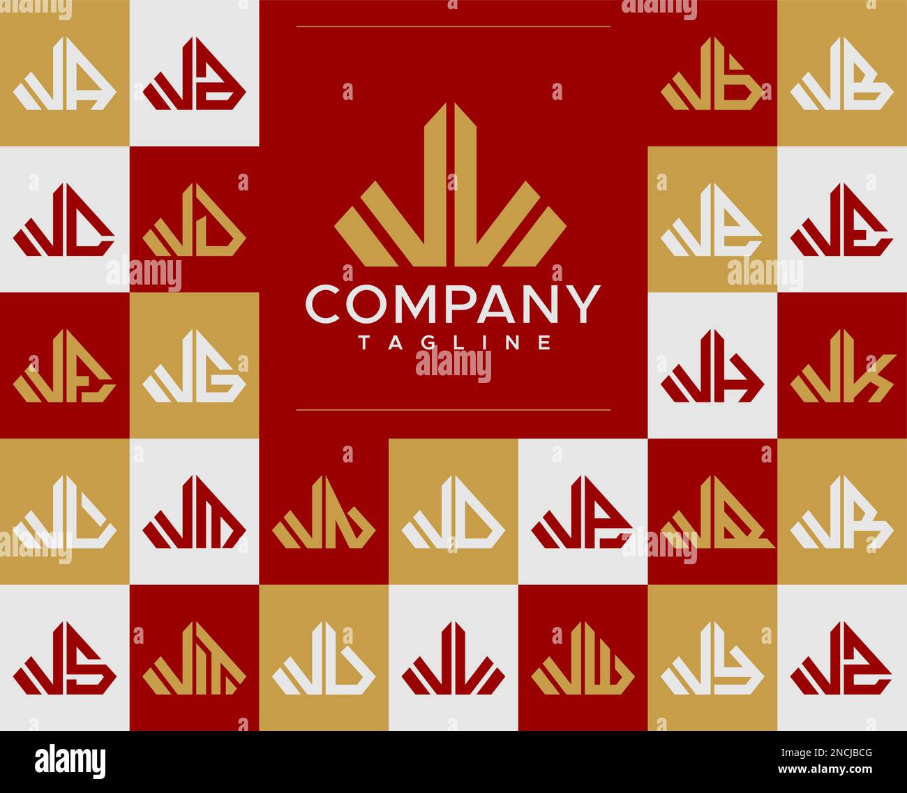 Letter v branding logo Stock Vector Images - Alamy