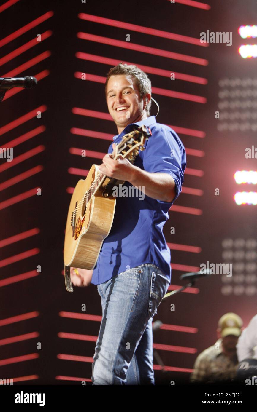 FILE - In this June 12, 2010 file photo, Easton Corbin performs during ...