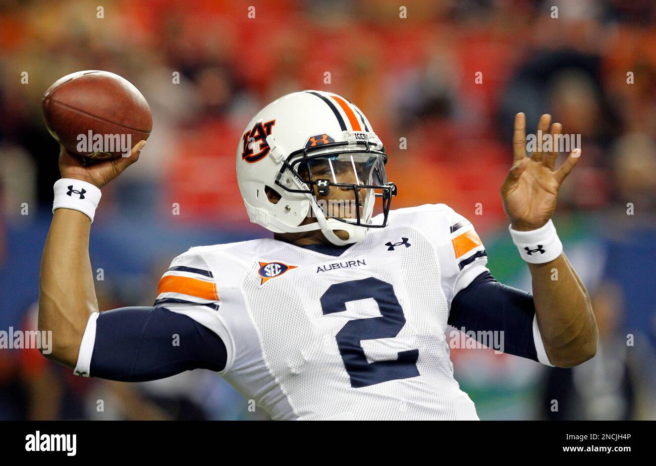Auburn quarterback Cameron Newton prepares for the Southeastern ...