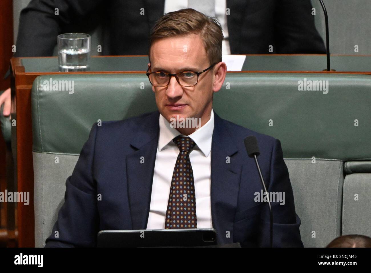 Labor member for Bruce Julian Hill during Question Time in the House of ...