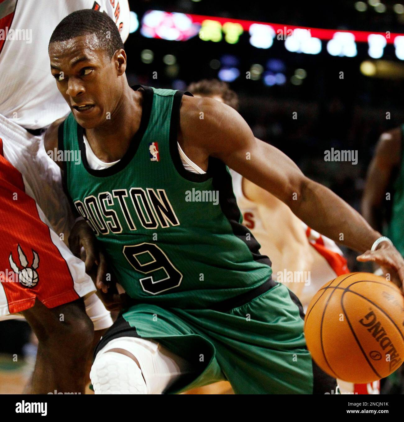 Boston Celtics' Rajon Rondo during the first quarter of a NBA ...