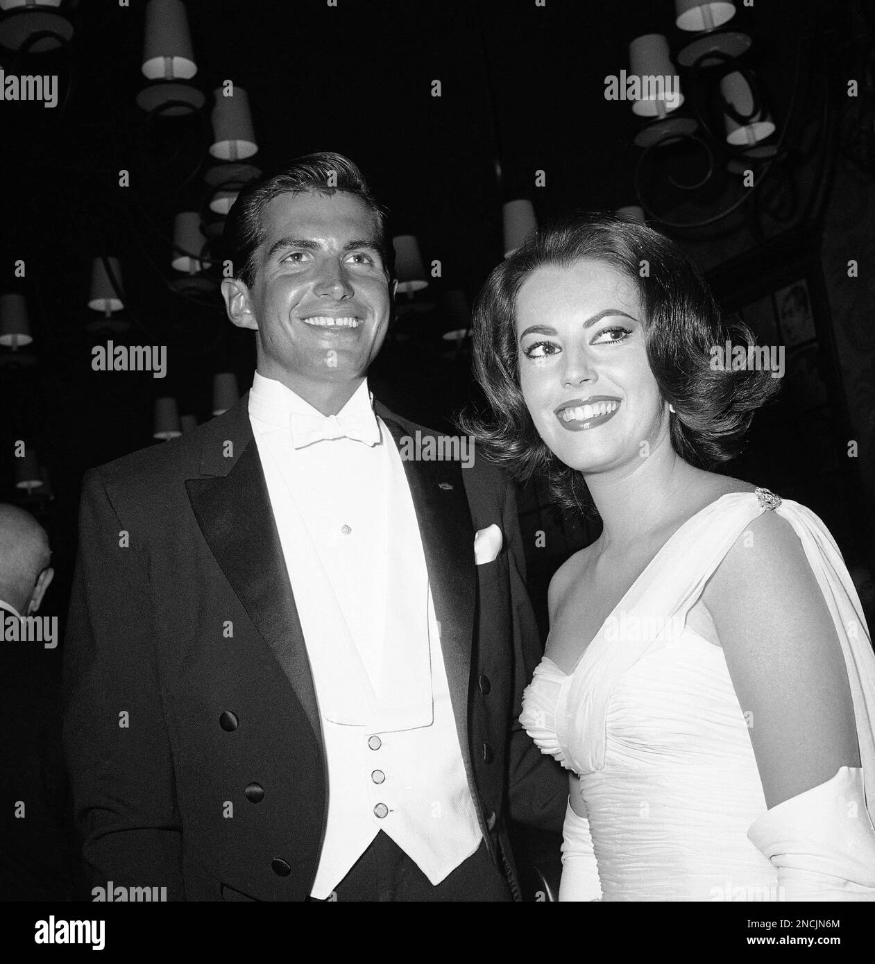 Actress Susan Kohner, nominated as best supporting actress for her role ...