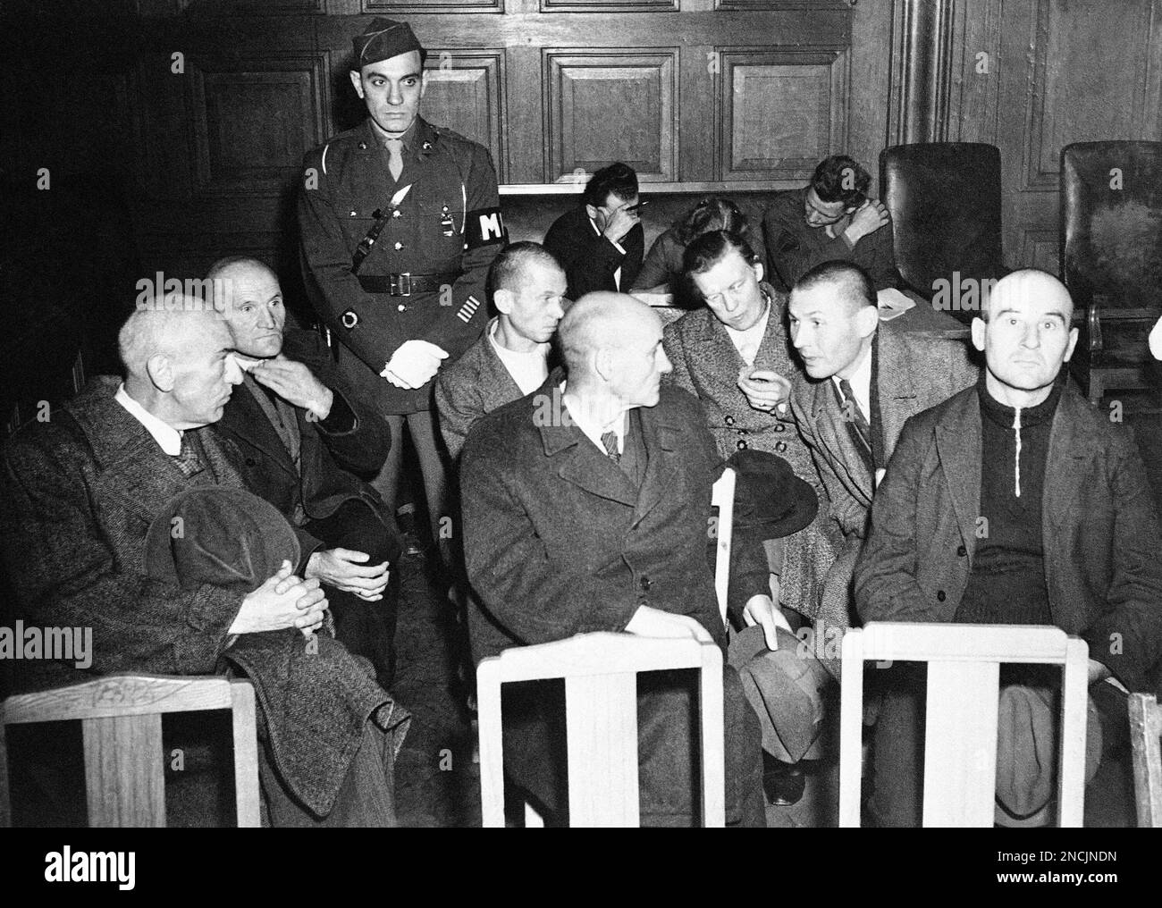 The Hadamar mass murder trial, the first mass atrocity trial to be held ...