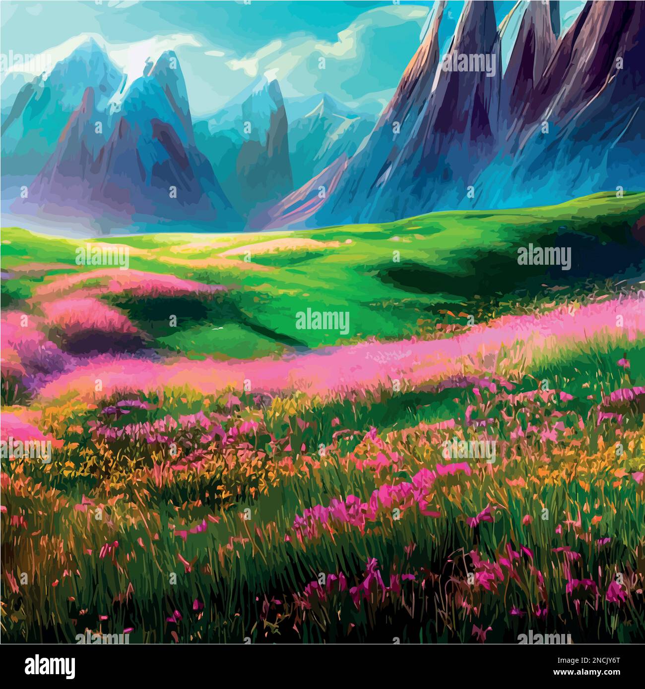 Ground slope Stock Vector Images - Alamy